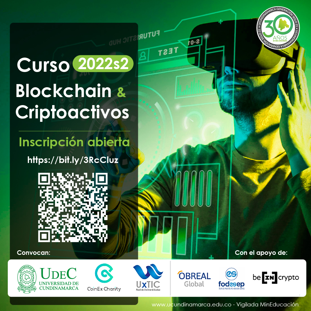 Curso en blockchain y criptoactivos