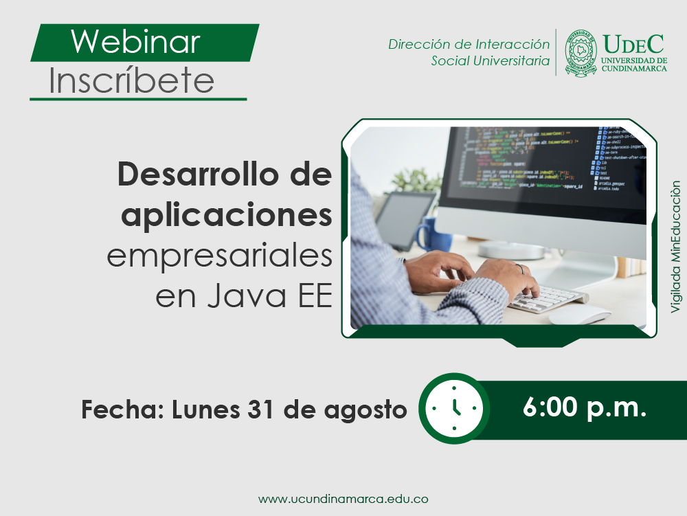 Webinar: Desarrollo de aplicaciones en JAVA EE