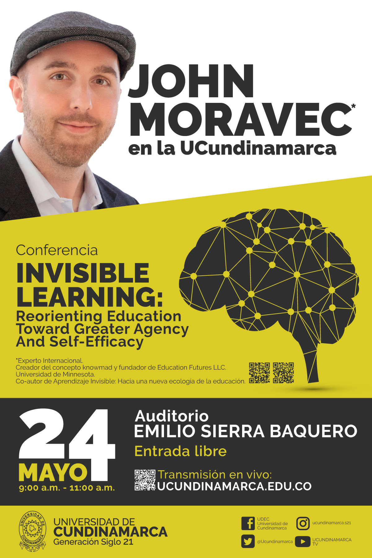 MAYO 24 | John Moravec en la UCundinamarca